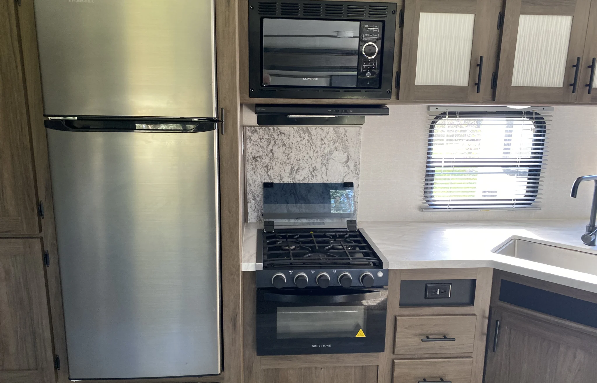 Hoosier RVThe Adventure in GlampingKitchen 2