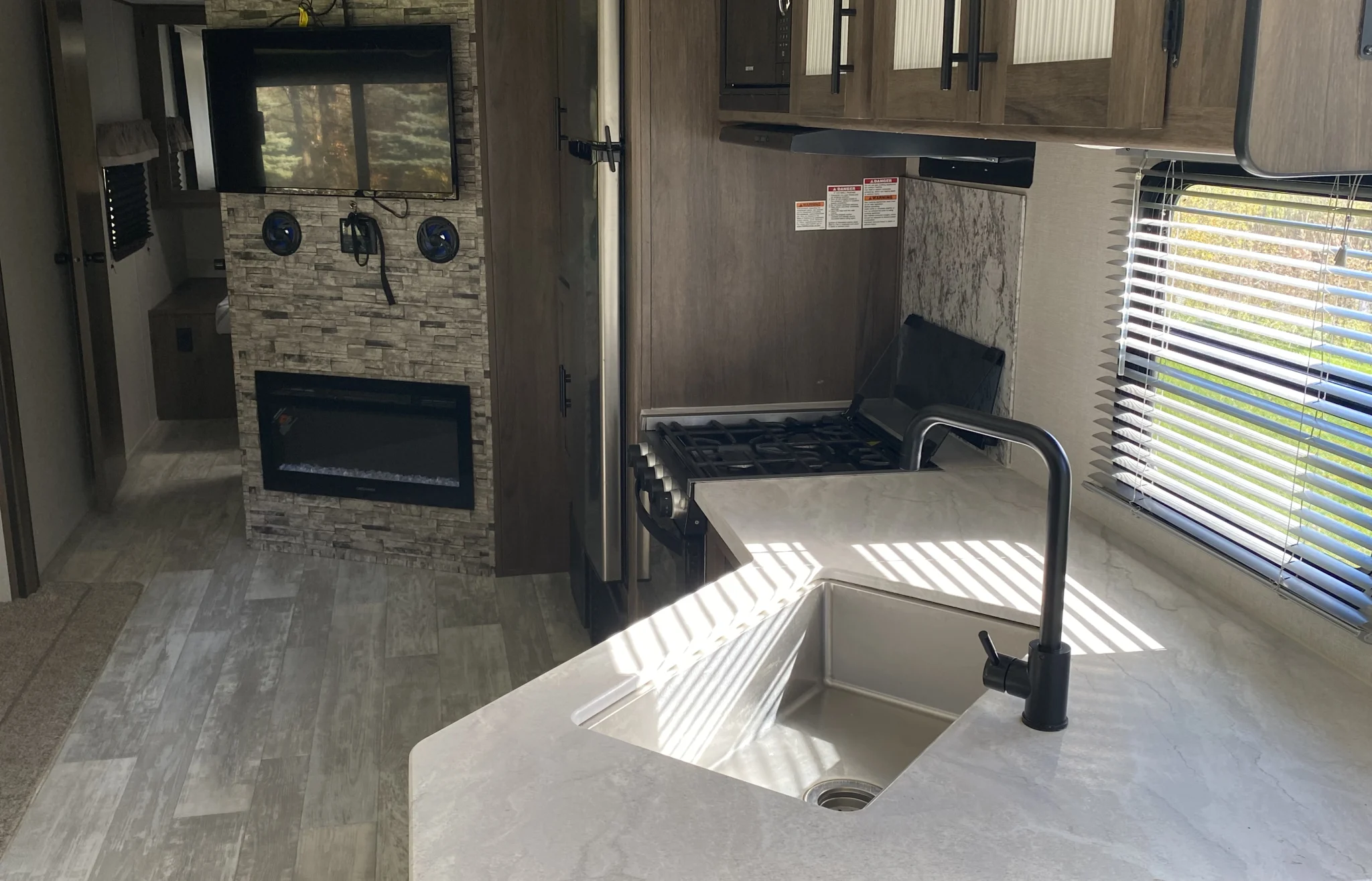 Hoosier RVThe Adventure in GlampingKitchen